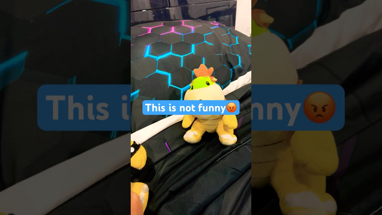 Bowser makes bowser jr. a song - YouTube