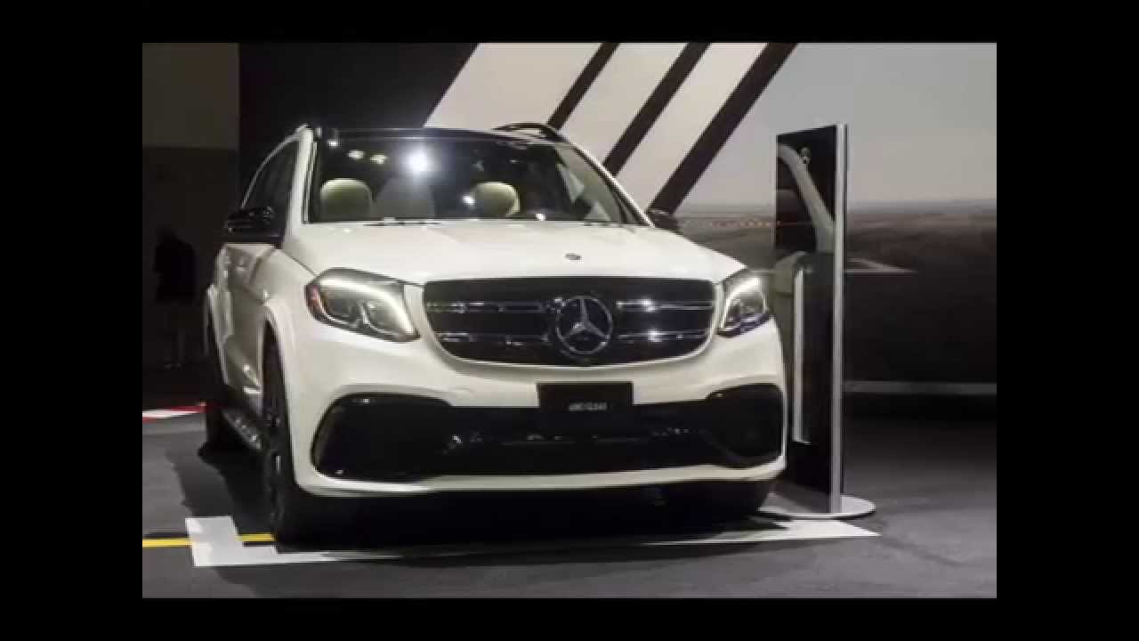 2016 Mercedes AMG GLS 63 4Matic at the Los Angeles Auto Show 2015 - YouTube