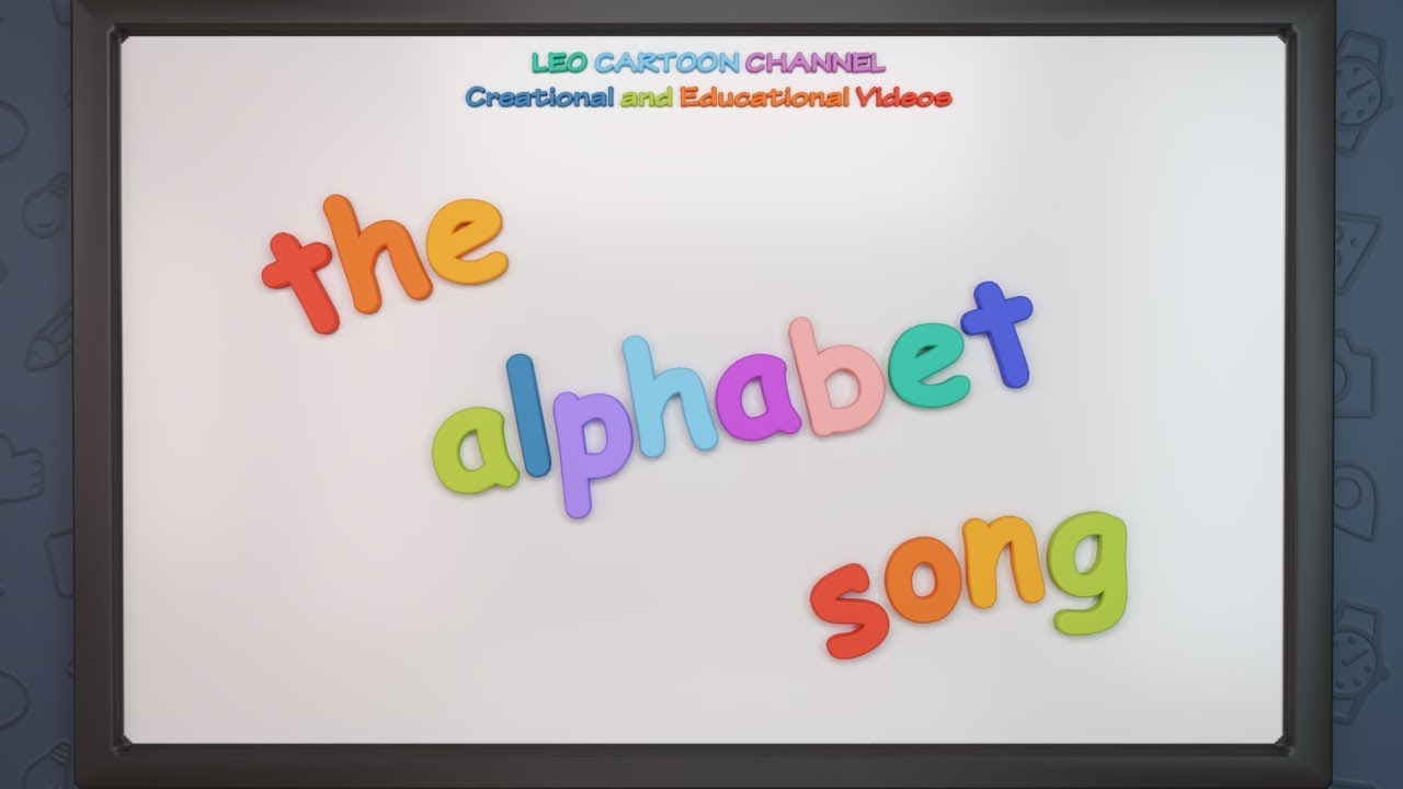The Alphabet Song | Learn ABC Song | Leo Cartoon Channel - YouTube
