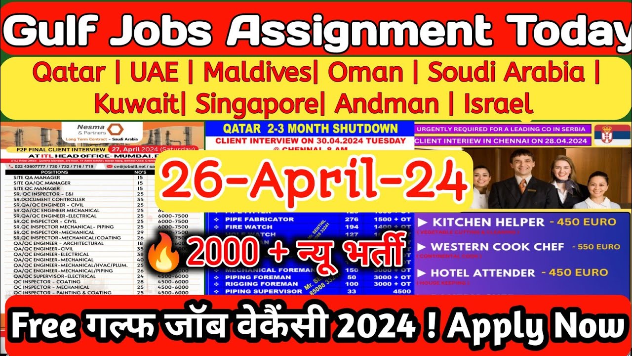 🔥Assignment Abroad Times Today E-PAPER 26-04-2024 Fresher Can Apply# ...