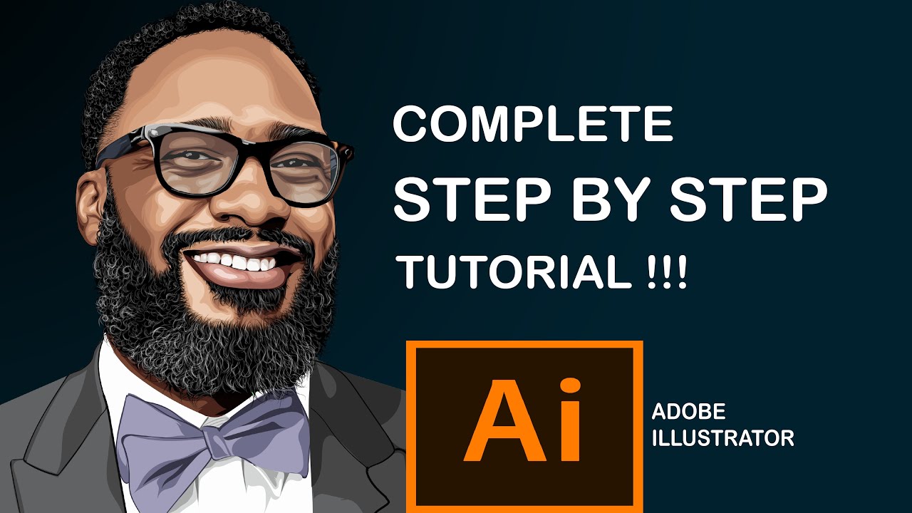 HOW TO CARTOON YOURSELF (VECTOR ART) | STEP BY STEP (Part One) - YouTube