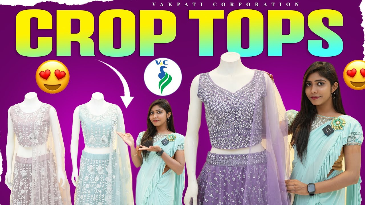 Latest Crop Tops Collection || Vakpati Corporation || Daily Wear ...