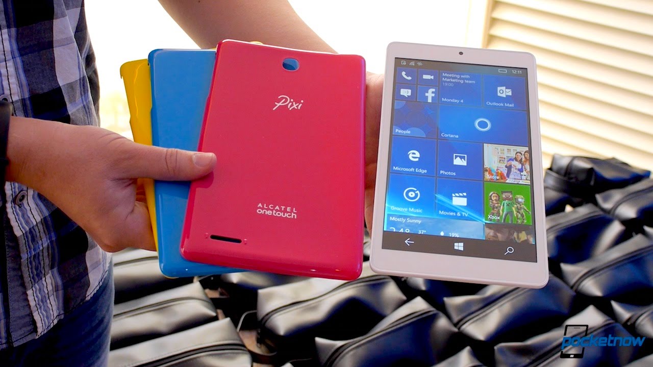 Hands-On: AOT Pixi 3 (8) with Windows 10 Mobile | Pocketnow - YouTube