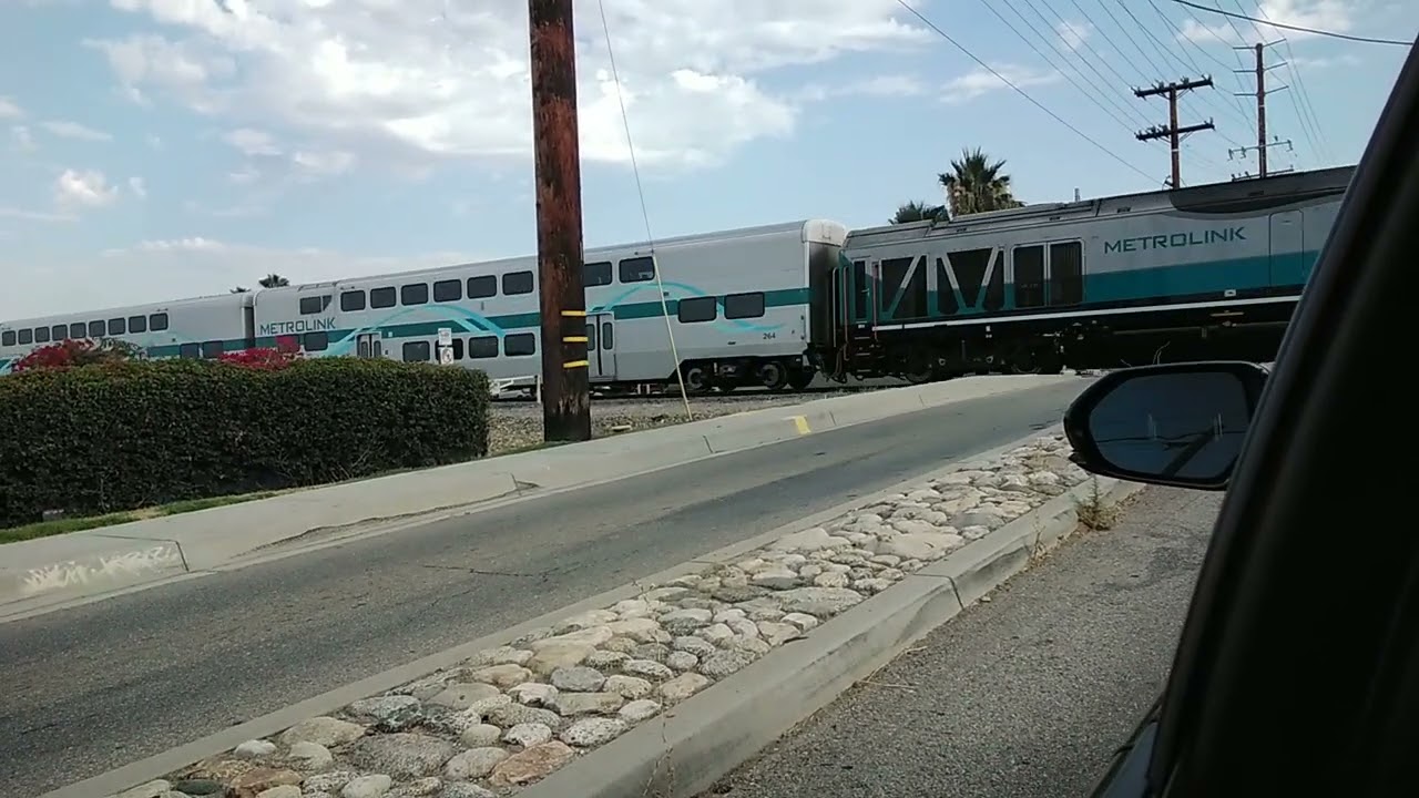 Metrolink Refurbished Bombardier Bi level Coach - YouTube