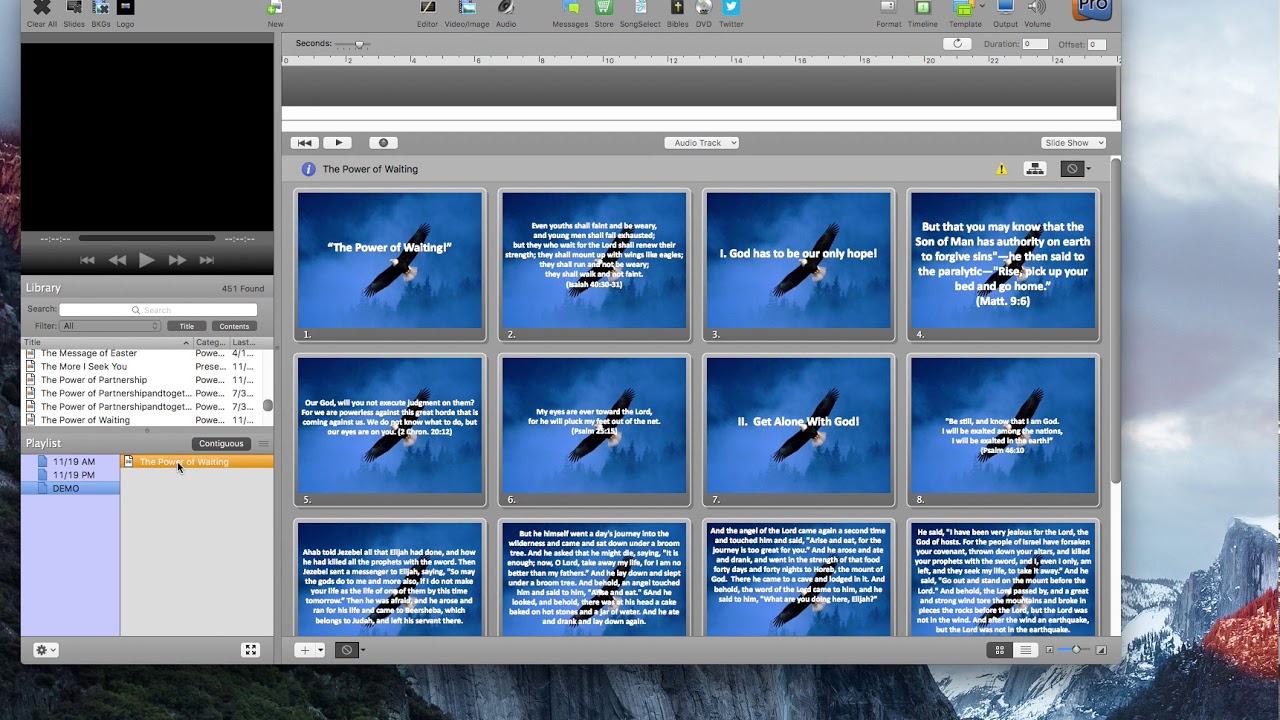 Importing PowerPoint into ProPresenter - YouTube
