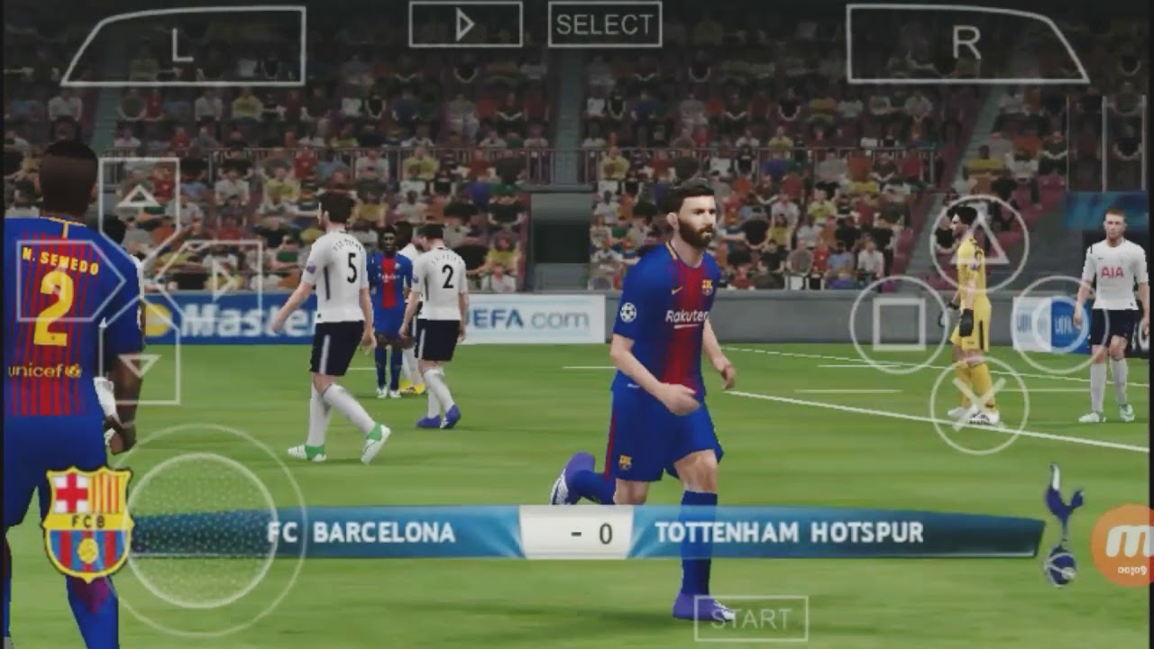 Pes 2018 emulador de PSP - YouTube