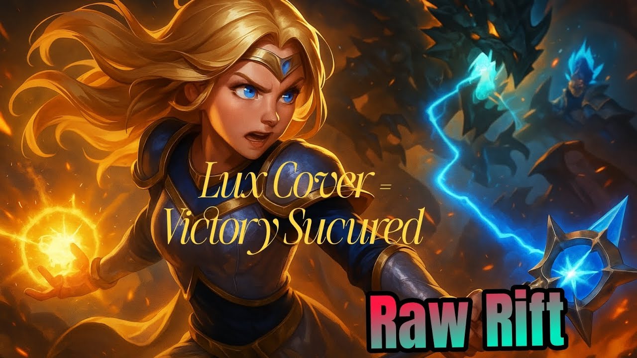 کاور خفن لوکس | Lux Cover =Victory Sucured🔥(Gameplay Wild Rift) - YouTube