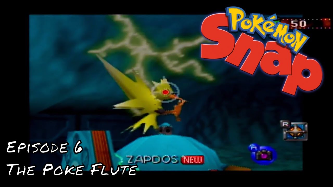 Pokemon Snap Let's Play Episode 6 - The Poke Flute - YouTube