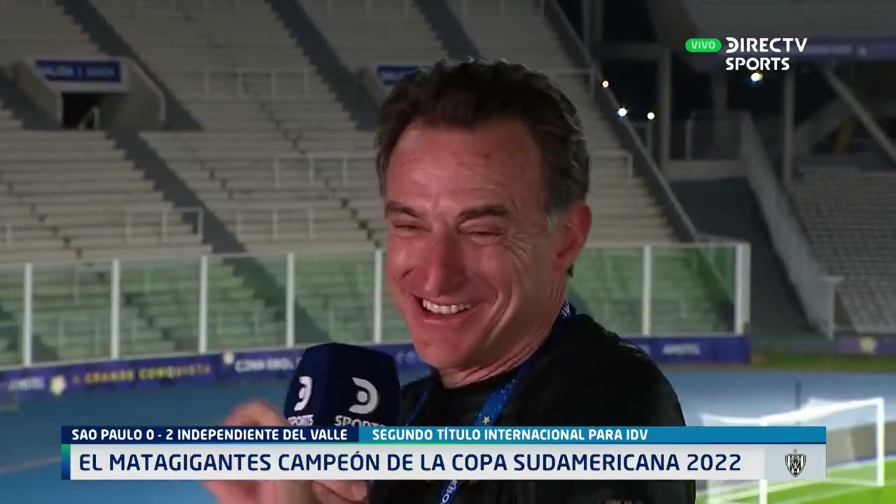 Michel Deller el creador del Bi-campeonato de la Sudamericana. Video ...