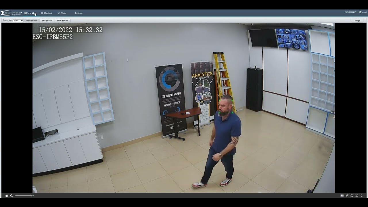 How To: Setup Face Detection analytic using our Eclipse Signature Series IP cameras - YouTube