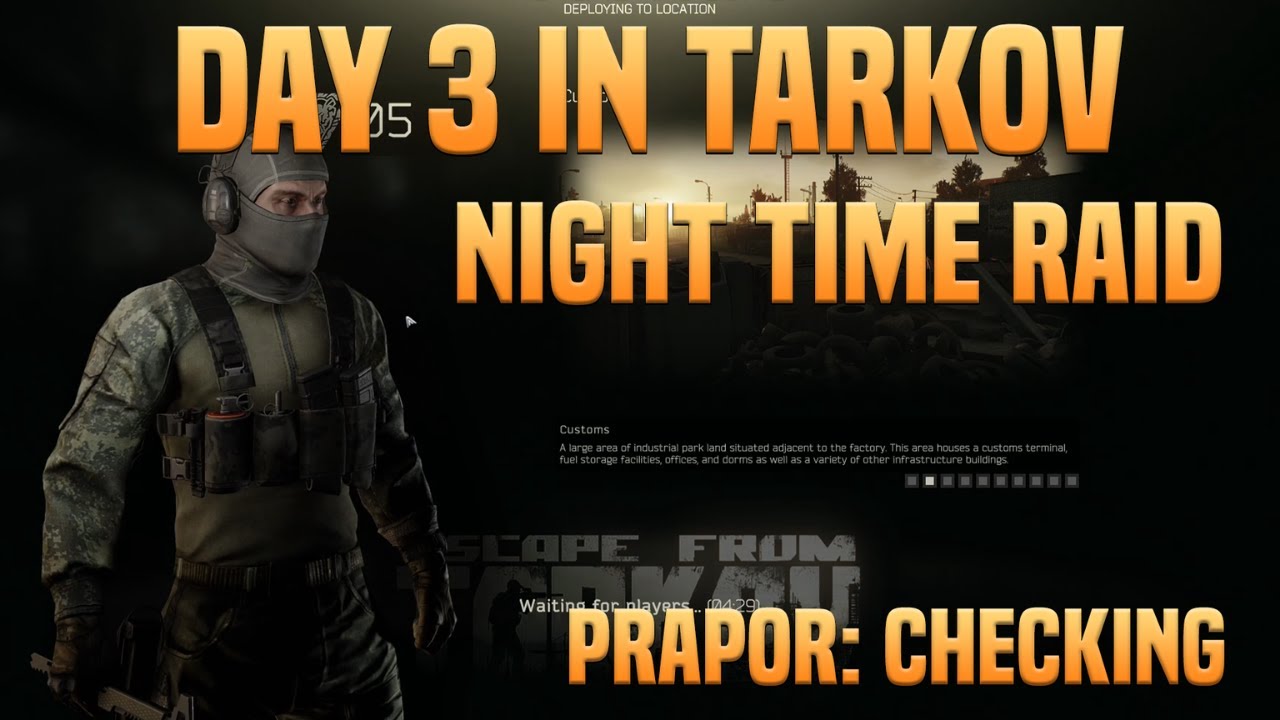 Night time Raid - CHECKING - Escape From Tarkov Walkthrough - YouTube