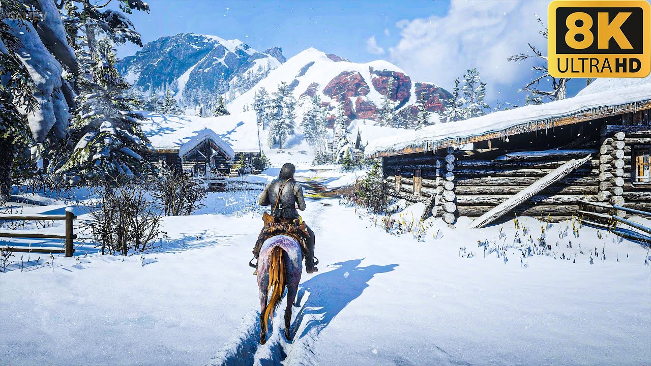 Red Dead Redemption 2 8K RTX 4090! Close To Realism | Raytracing ...