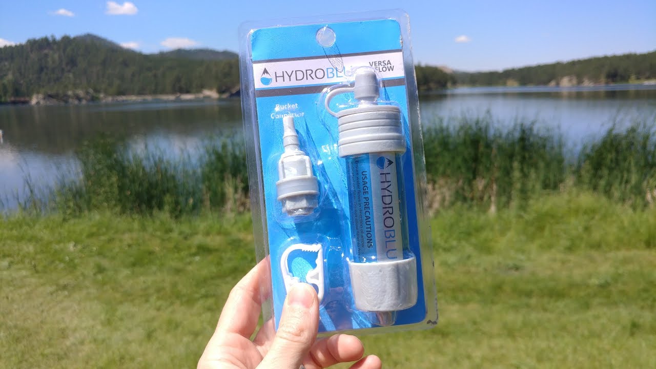 HydroBlu Water Filter: Versa Flow Demo Review Multi-Use Filter - YouTube
