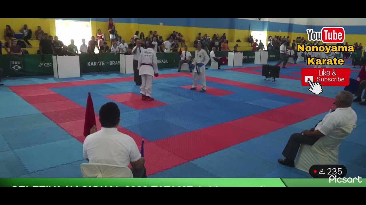 Gabriel Hardy - Seletiva Sul-americano de Karate 2022 - Terceira luta ...