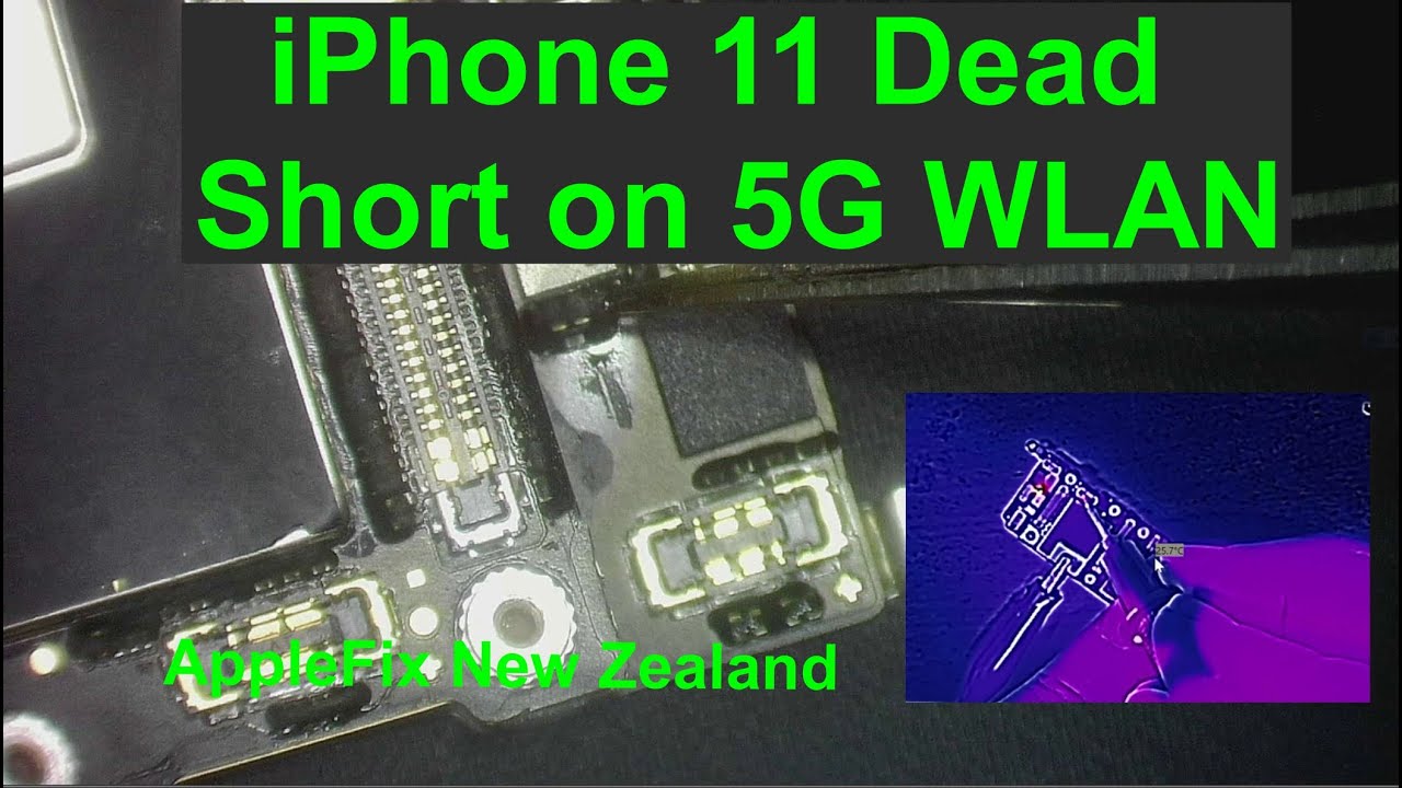 iphone 11 not turning on | Short on 5G WLAN & PP VDD Main | iphone ...