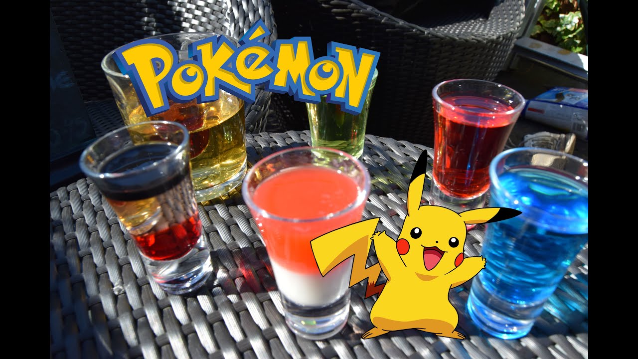 Pikachu & Pokeballs - Mick's Mixology - Pokemon Cocktails - YouTube