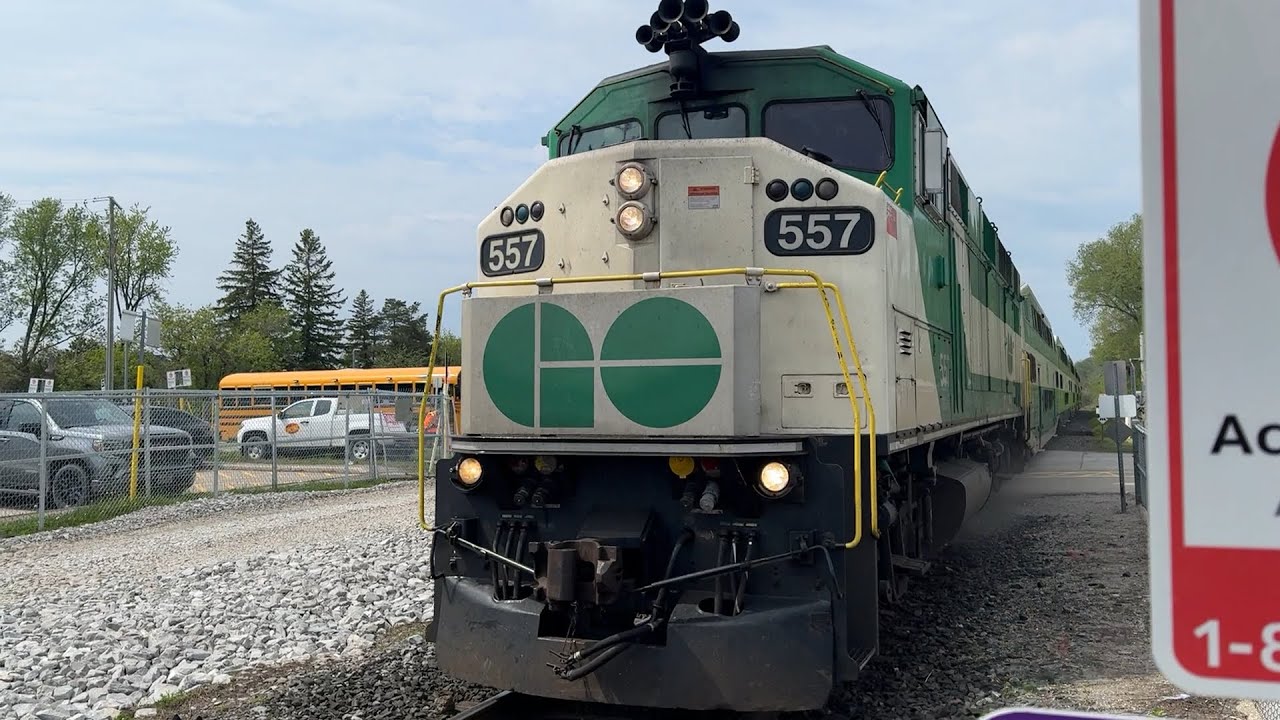 F59PH! GO Transit Railfanning King City ON 5/14/24 - YouTube