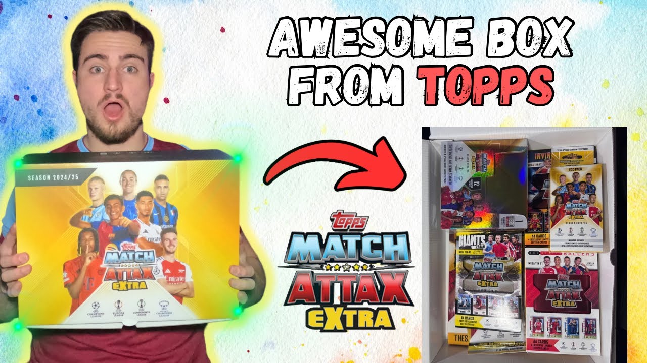 Awesome MATCH ATTAX EXTRA Box From Topps! Opening Eco Box and Mega ...