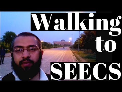 Walking to SEECS - MS Vlog - 25 Sep 2017