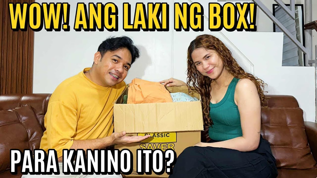 WOW ANG LAKI NG BOX! PARA KNINO KAYA ITO?!🥰 - YouTube