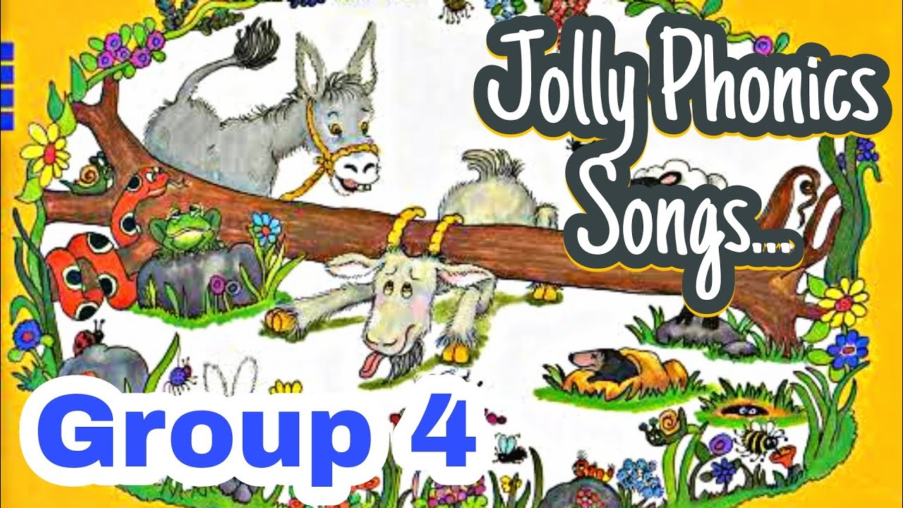 Learn sounds with music/Jolly Phonics Group 4/ai,j,oa,ie,ee,or - YouTube