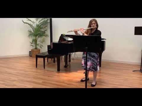 Telemann flute Fantasia no. 5 - YouTube
