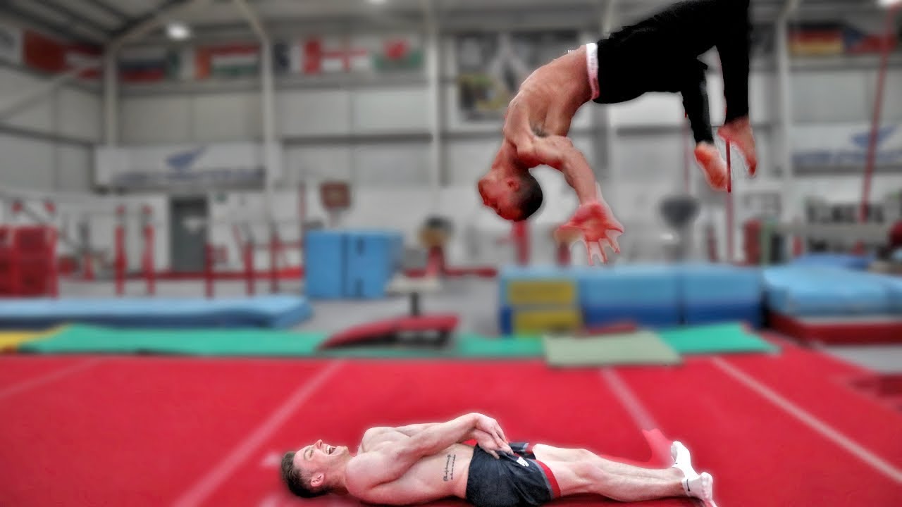 LONGEST BACKFLIP CHALLENGE **So Scary** - YouTube
