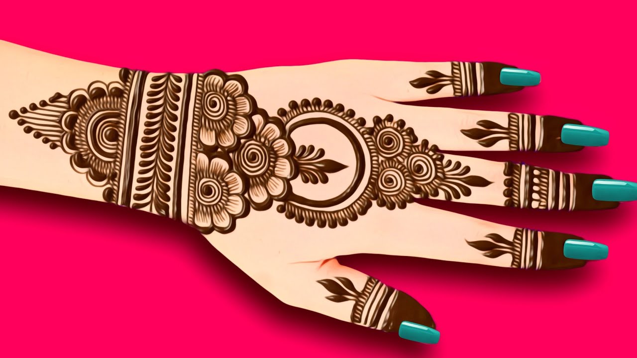 Very Easy mehndi designs | mehandi ka design | mehandi design | mehandi ...