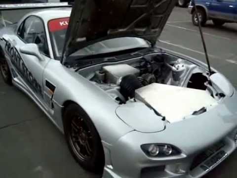Rx7 PP Race Car Walk Around at Idle (Mazda Batman) - YouTube