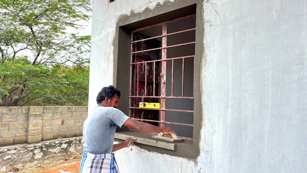 Plastering Techniques_Window Frame Fitting Perfect Plastering with ...