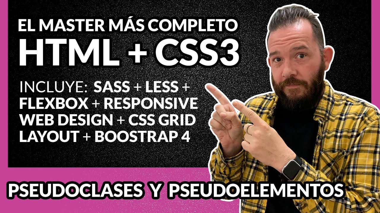 Pseudo Clases Y Pseudo Elementos En Css Guia Definitiva 馃殌 Ejemplos De Todas Clase 12 Youtube
