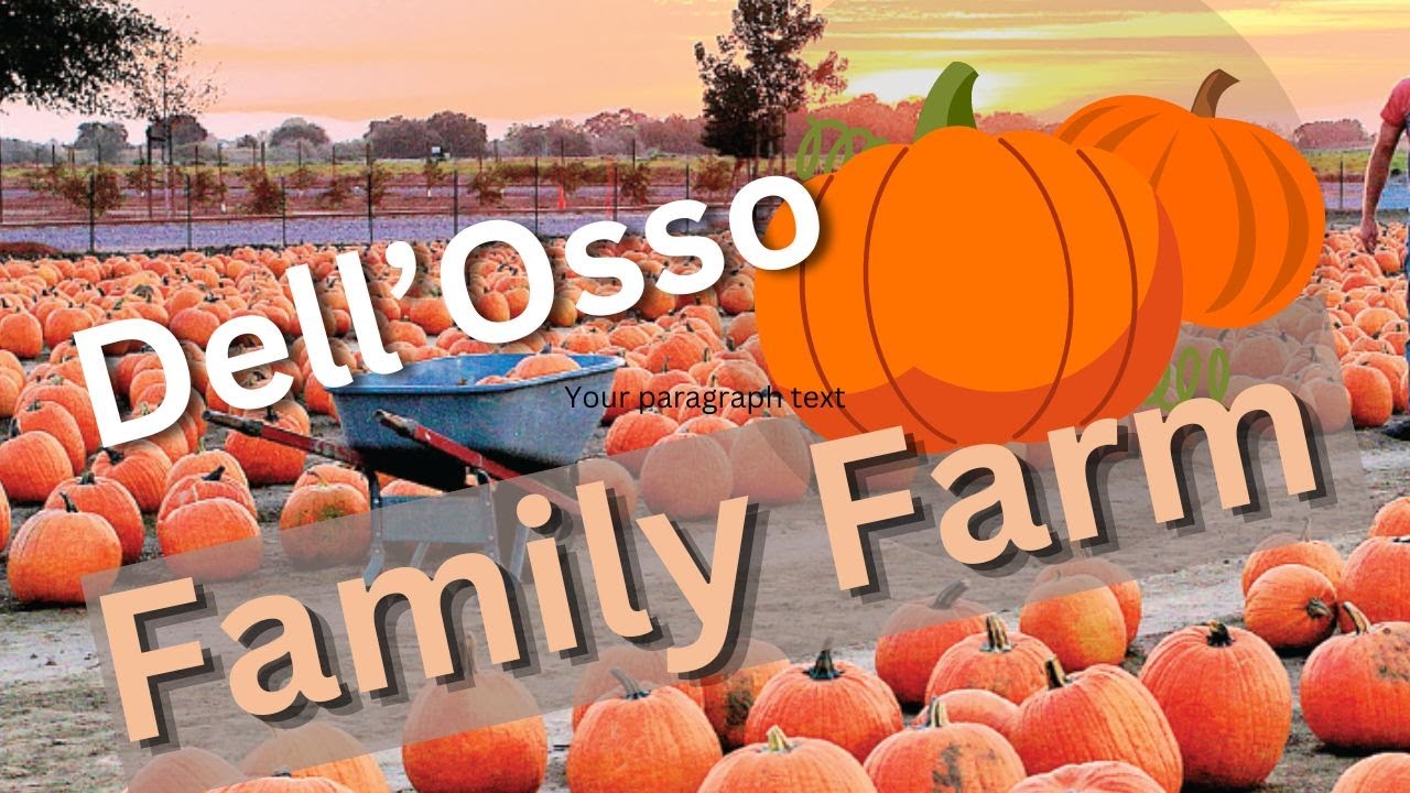 Fun at Dell'Osso Family Farm! | October 2023 - YouTube