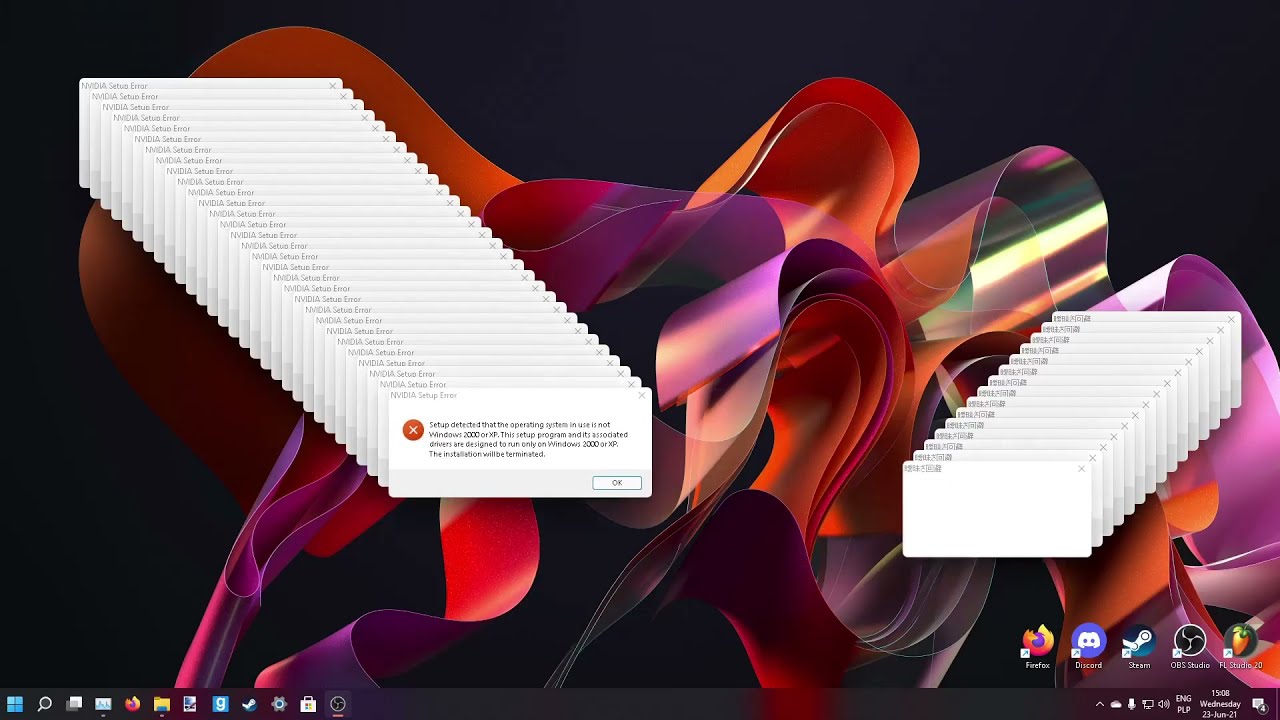 Windows 11 Crazy Error - YouTube