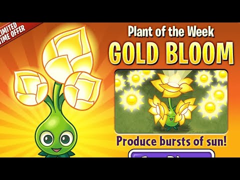 Plants vs. Zombies 2: Epic Quest - Gold Bloom - Steps 1-5 (2023) - YouTube