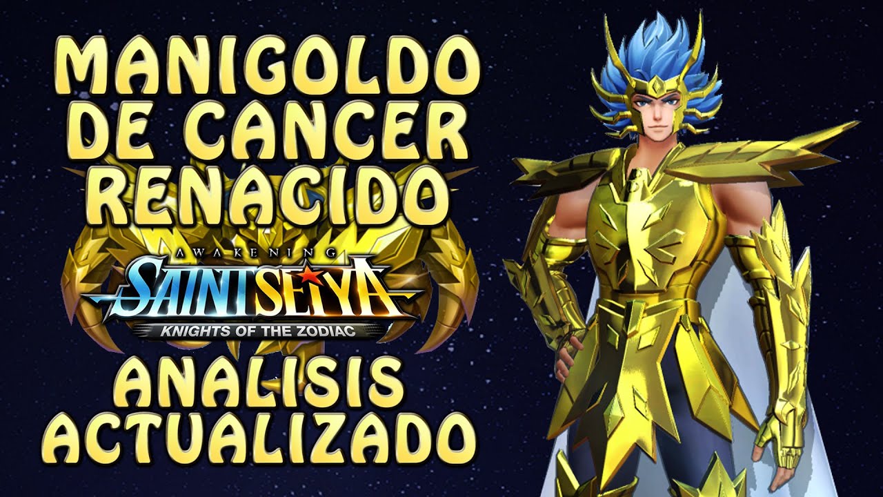 MANIGOLDO DE CANCER RENACIDO! JUSTICIA POR EL MANI!! Saint Seiya ...