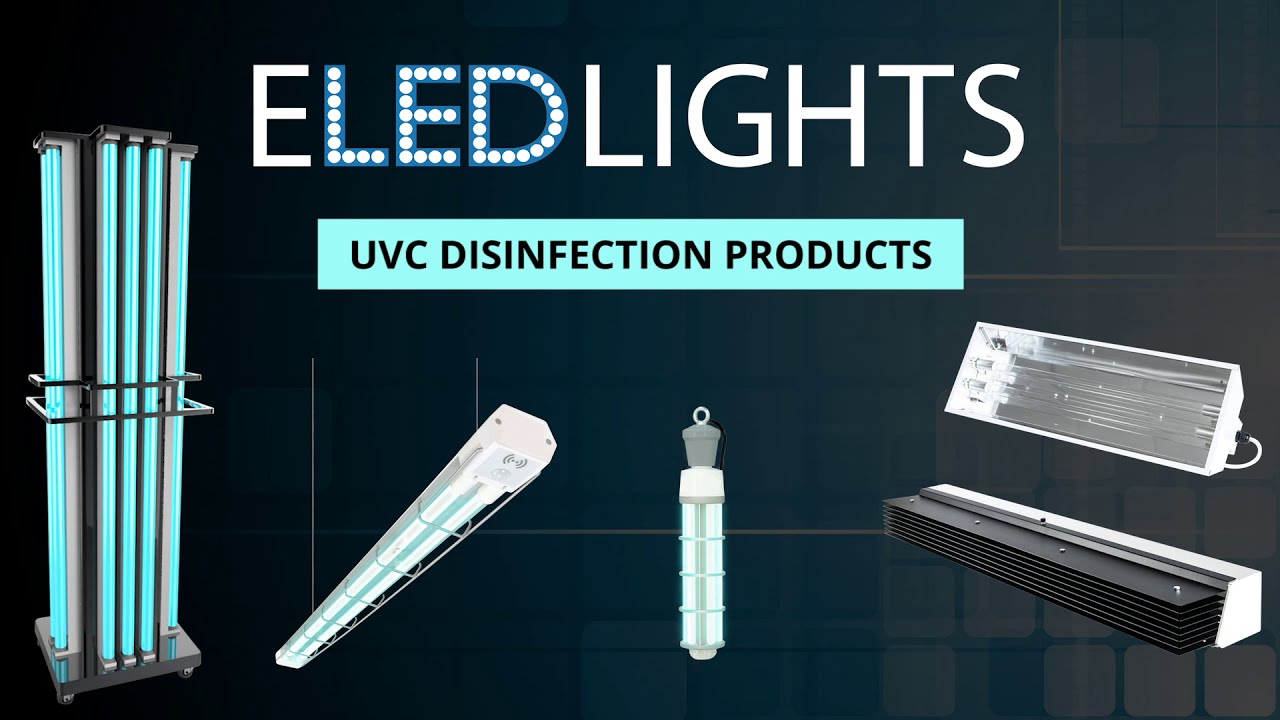 UVC Disinfection Products | ELEDLIGHTS - YouTube