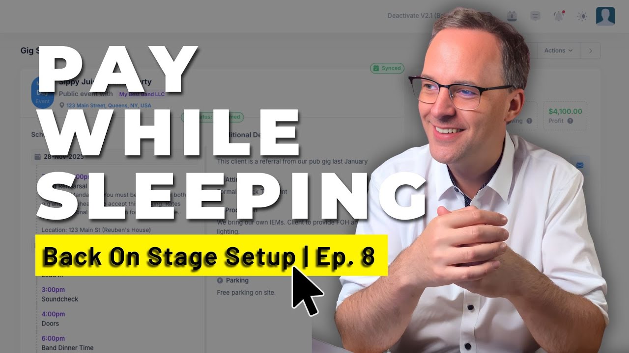 Automate Musician Payouts & Track Expenses | Back On Stage Setup Ep. 8 ...