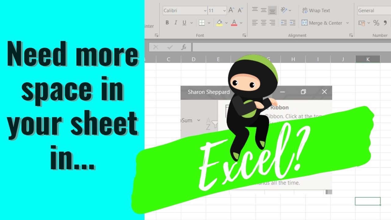 How To Hide The Ribbon In Excel 5 Different Ways YouTube how-to-hide-the-ribbon-in-excel-5-different-ways-youtube