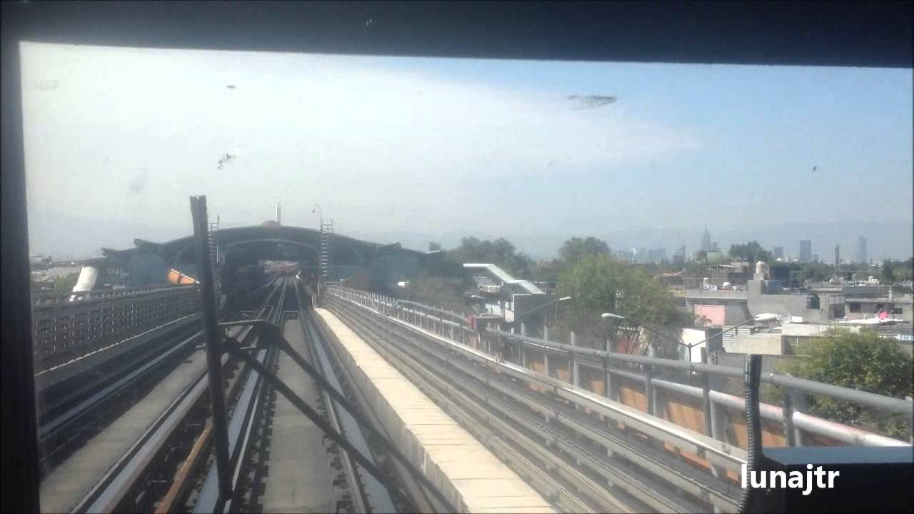 Metro Ciudad de México línea B - YouTube