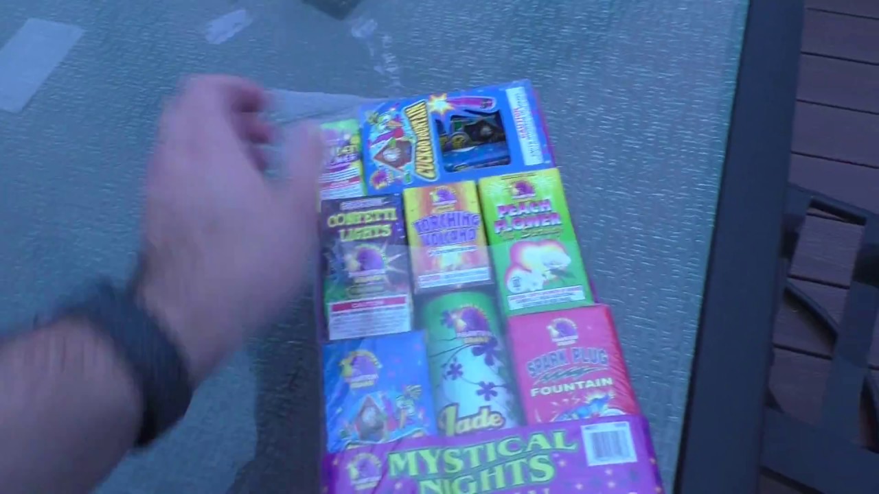 Phantom Fireworks - Mystical Nights Assortment Unboxing - YouTube