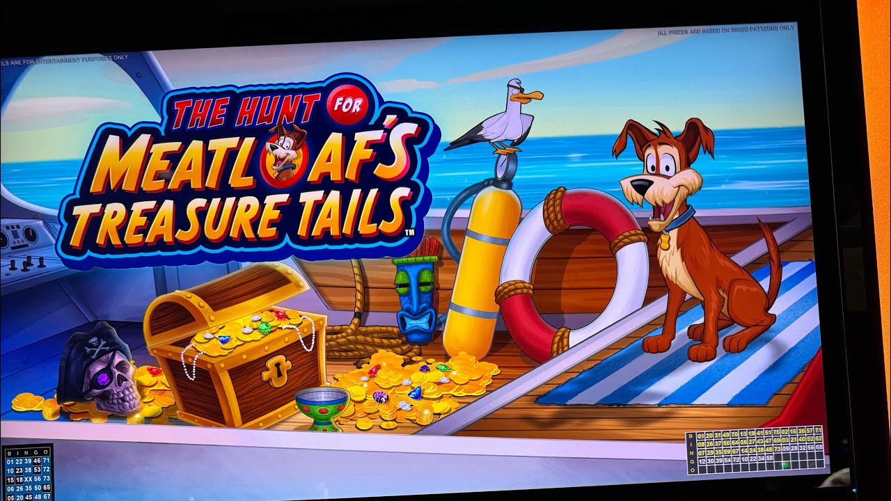 BRAND NEW VGT Red Screen Hunt For Meatloaf's Treasure Tails from VGT ...