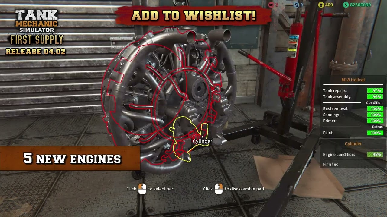 Tank Mechanic Simulator: First Supply DLC - Announcement Trailer - YouTube