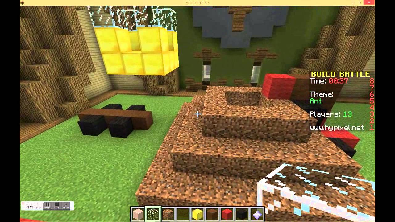 Minecraft Build Battle 'Amazing Ant hill!' #2 - YouTube