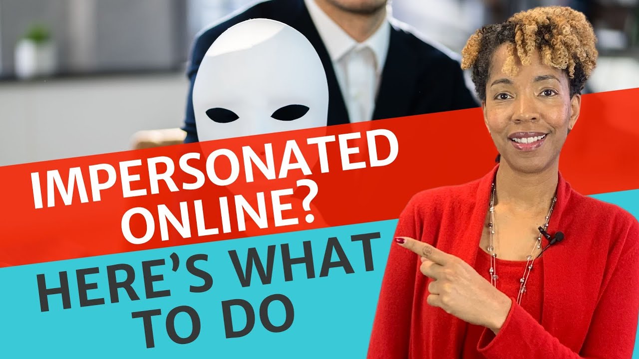 What to Do If You're Being Impersonated on Social Media - YouTube