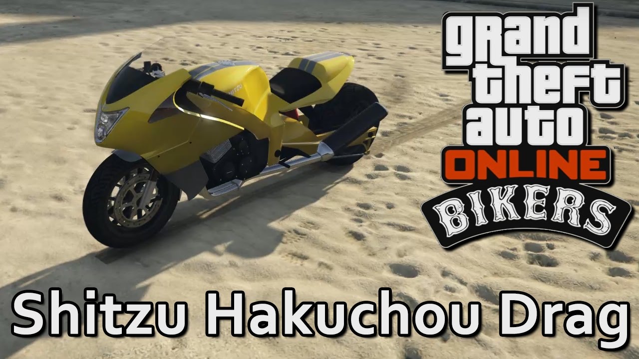 Shitzu Hakuchou Drag GTA Online Bikers DLC NEW FASTEST BIKE! - YouTube