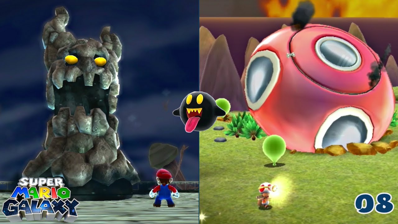 TOUJOURS PLUS DE FANTÔMES /Super Mario Galaxy 08/ - YouTube