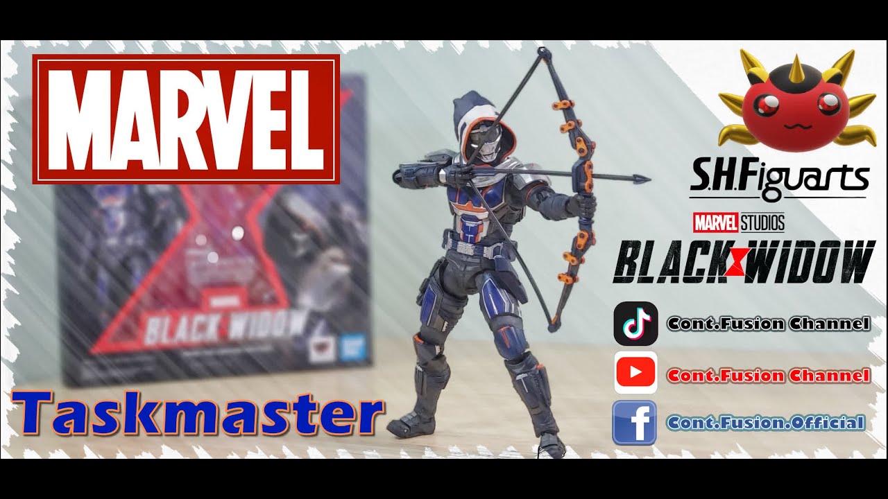 Marvel Ep.44 [S.H.Figuarts SHF] Taskmaster (Black Widow) - YouTube