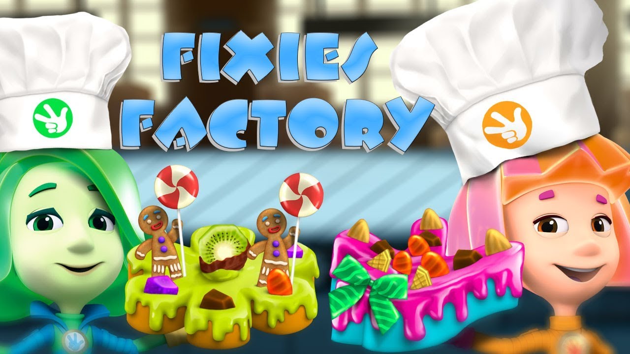 Fixiki Cake Bakery Story! Games for kids | DevGame Kids World - YouTube