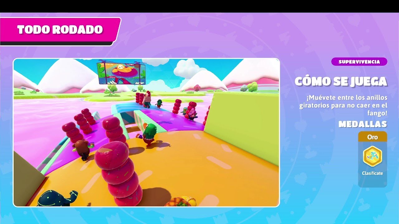 ORO en TODO RODADO, Fall guys , PC, en equipos 4 - YouTube