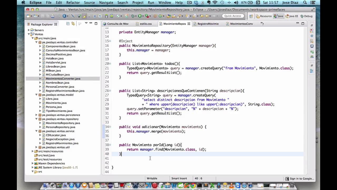 Curso Gratuito De Jsf Jpa Y Primefaces Parte 30 Youtube